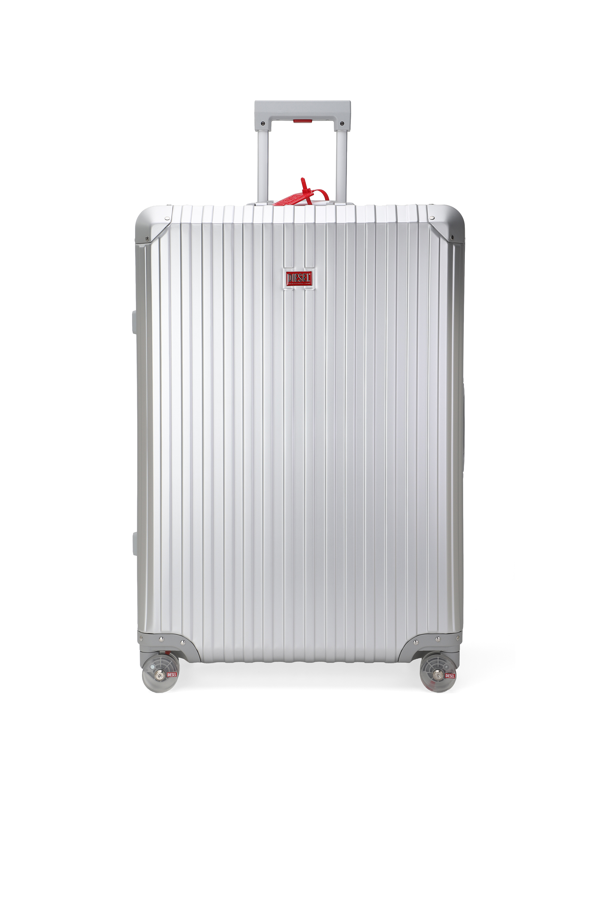 Women's Aluminum suitcase size L | Silver | Diesel