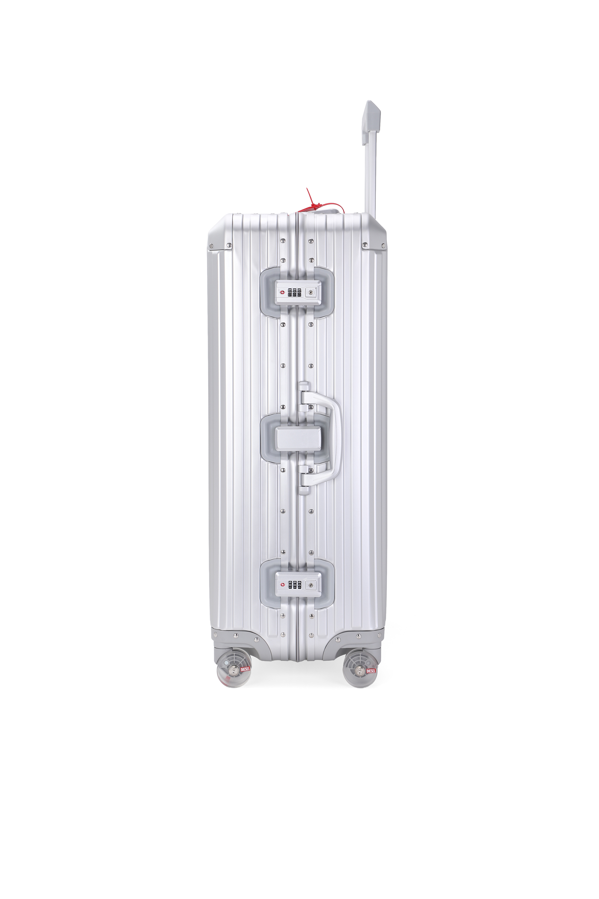 Women's Aluminum suitcase size L | Silver | Diesel