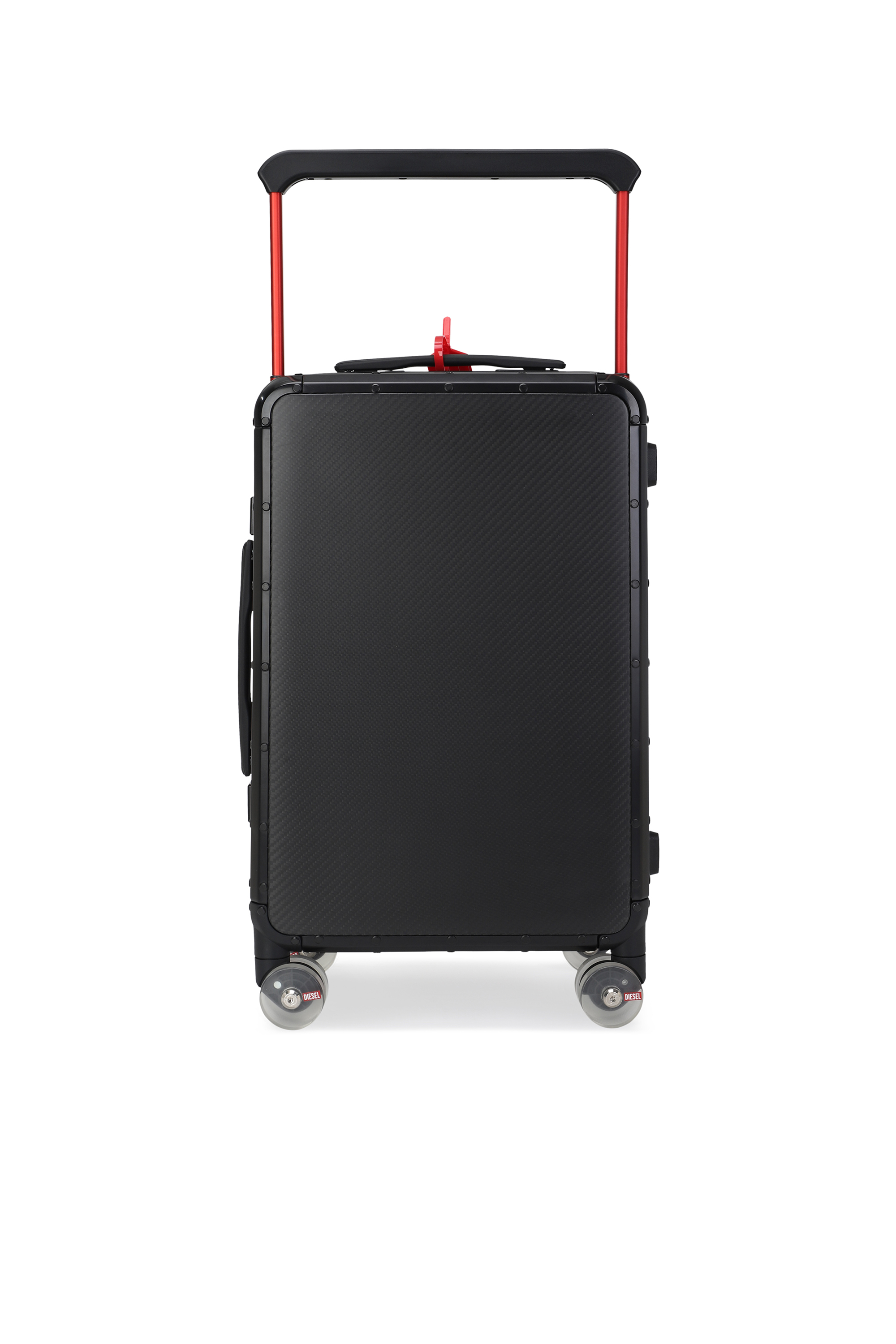 Women's Carbon fiber suitcase size S | Black | Diesel